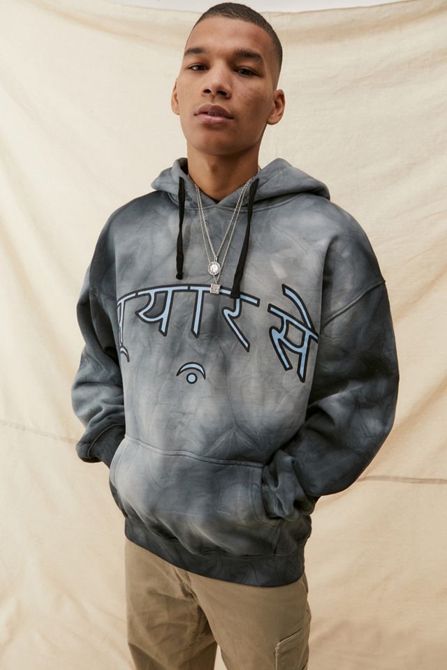Temporary Collective UO Exclusive Shadow Dye Hoodie | Urban Outfitters UK