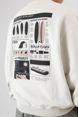 Temp Collective UO Exclusive Anatomy Crew Neck Sweatshirt | Urban ...