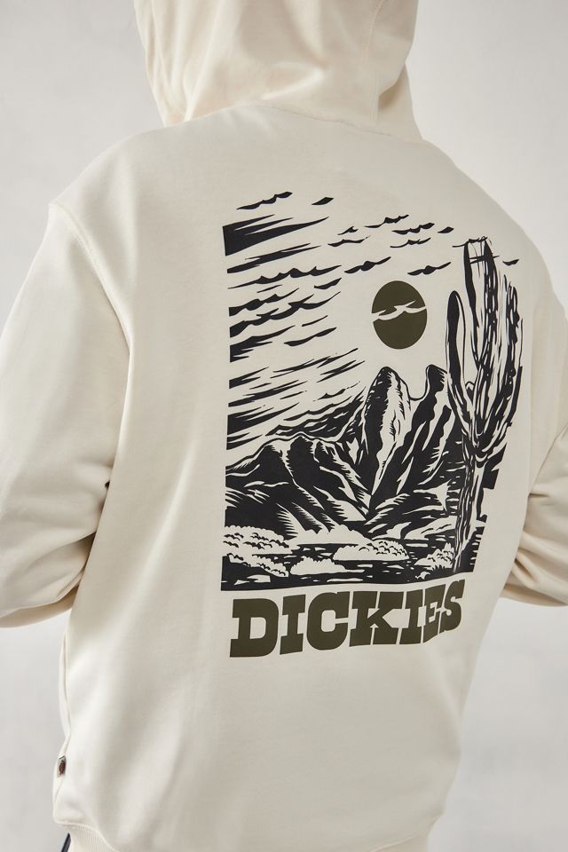 Dickies UO Exclusive Ecru Rural Retreat Hoodie | Urban Outfitters UK
