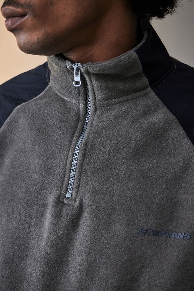 iets frans... – Sweatshirt in Grau aus Fleece | Urban Outfitters DE