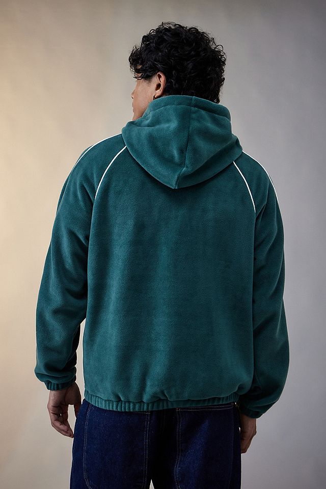 iets frans... Green Fleece Piped Hoodie | Urban Outfitters UK iets frans... Green Fleece Piped Hoodie | Urban Outfitters UK