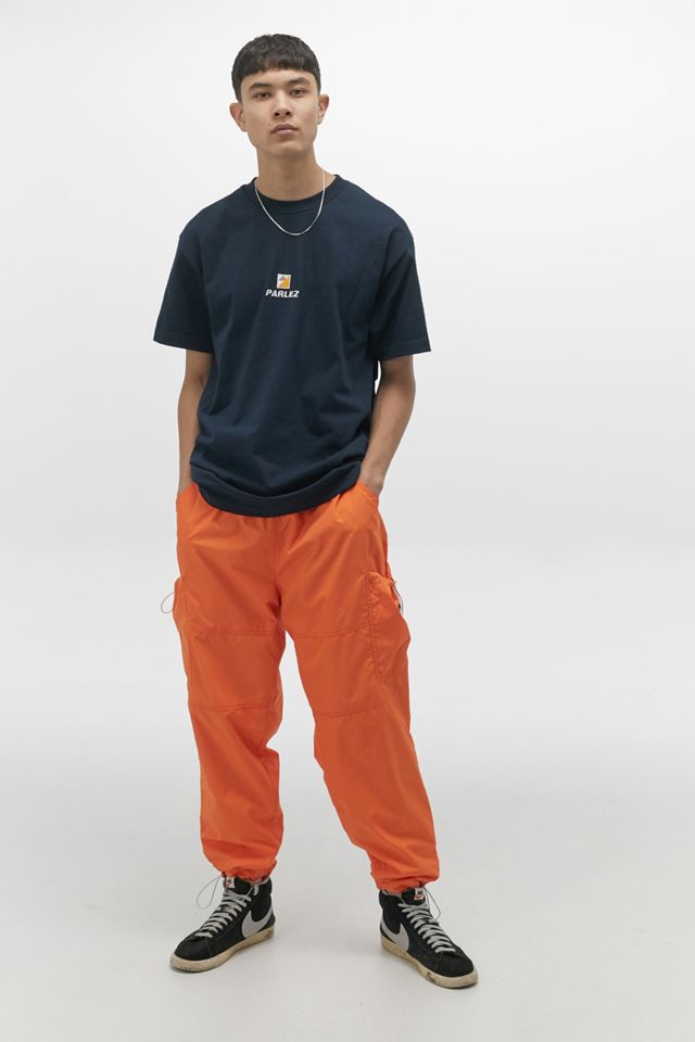 UO Orange Dimi Cargo Wind Pant | Urban Outfitters UK