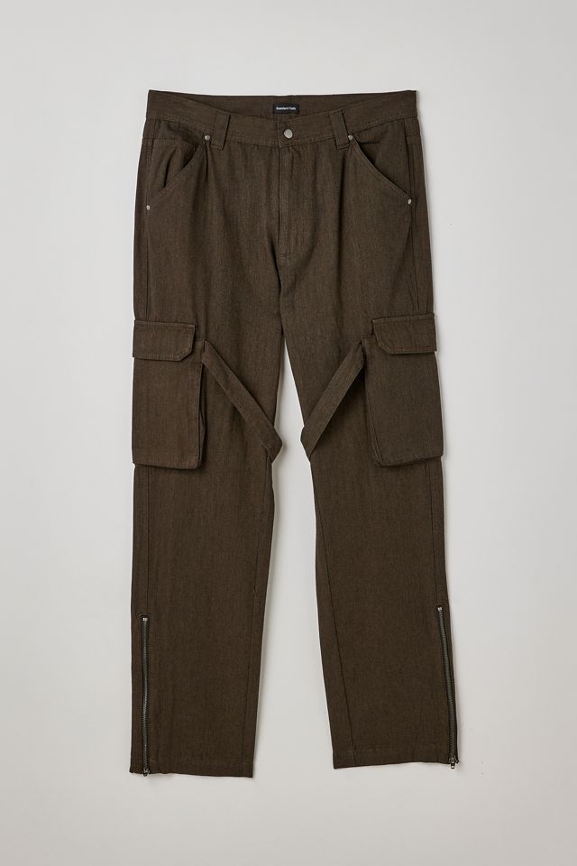Standard Cloth Chocolate Cargo Pants | Urban Outfitters UK