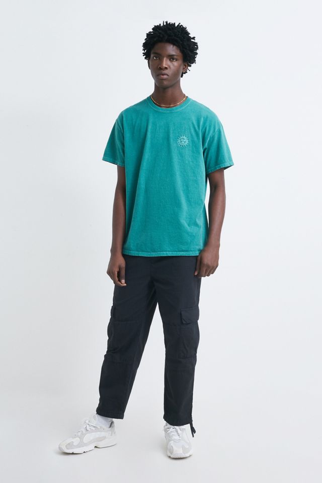 UO Black Ripstop Pull-On Utility Trousers | Urban Outfitters UK