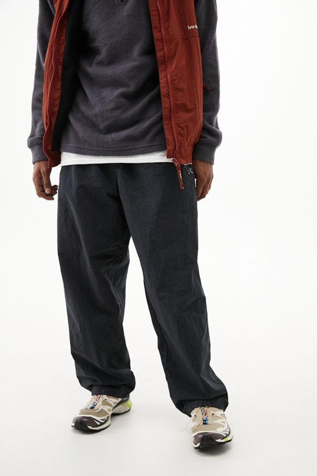 UO Nomad Washed Black Flood Pants | Urban Outfitters UK