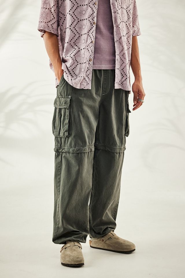 BDG Pantalones cargo caqui con cremallera | Urban Outfitters ES