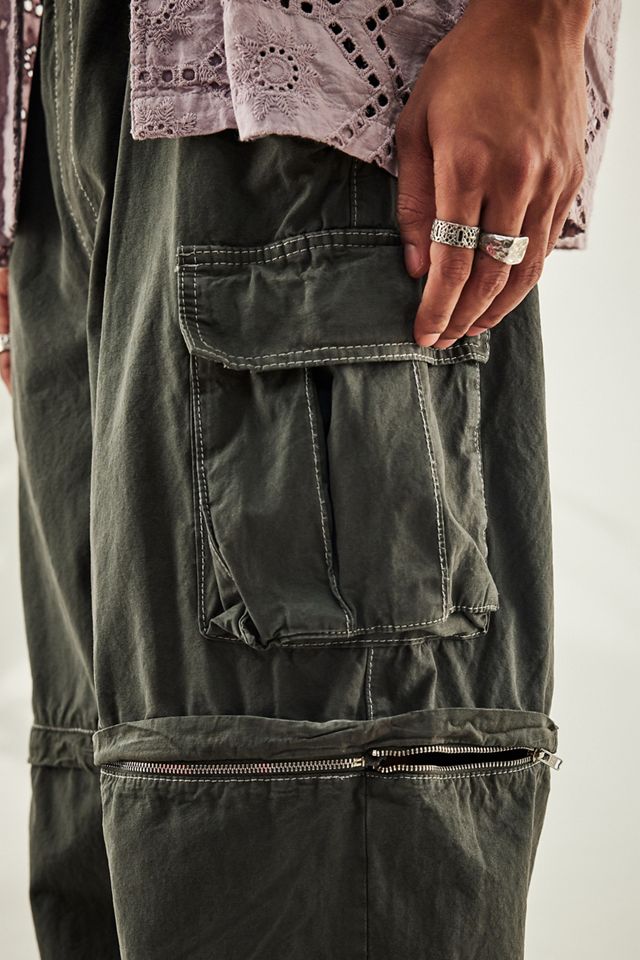 BDG Pantalones cargo caqui con cremallera | Urban Outfitters ES