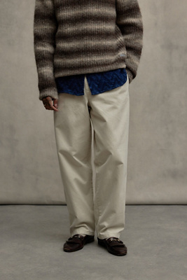 Loom Ecru Flood Pants | Urban Outfitters UK