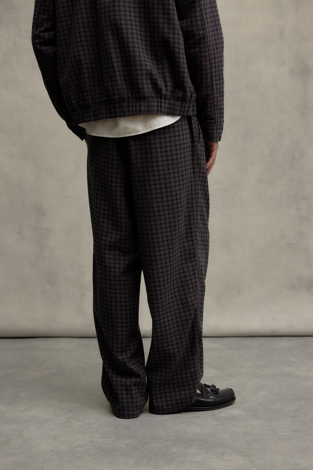 Loom Check Flood Pants | Urban Outfitters UK