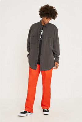 Dickies 874 Contraste Stich Naranja Pantalones de Trabajo | Urban ...