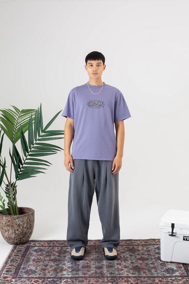 Temp Collective Charcoal Pleated Pants | Urban Outfitters UK