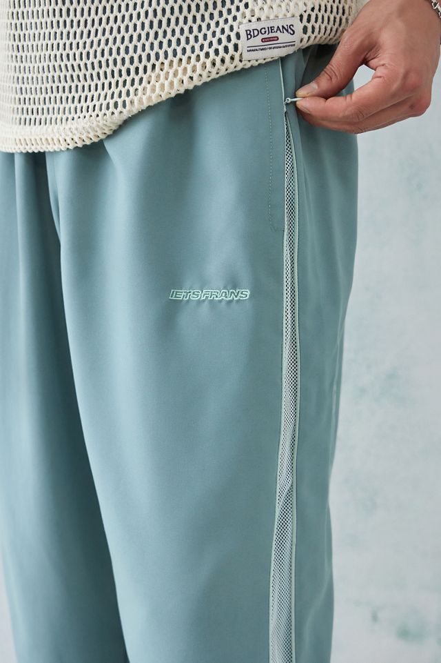 iets frans... Finn Teal Microfiber Track Pants | Urban Outfitters FR