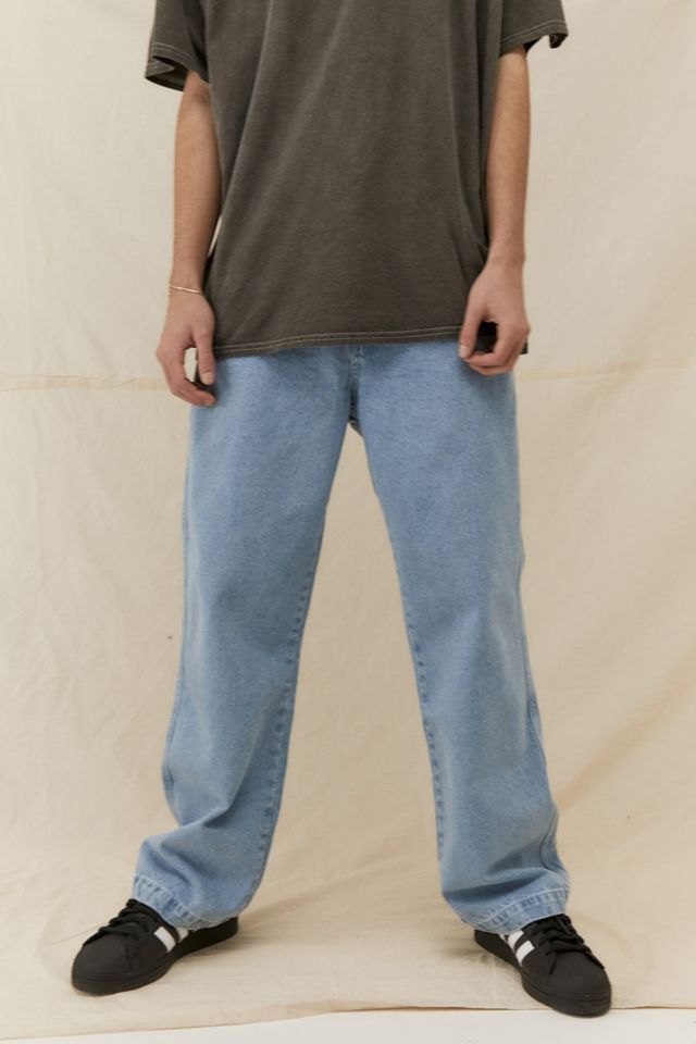 Kickers UO Exclusive Indigo Blue Straight Leg Trousers | Urban ...