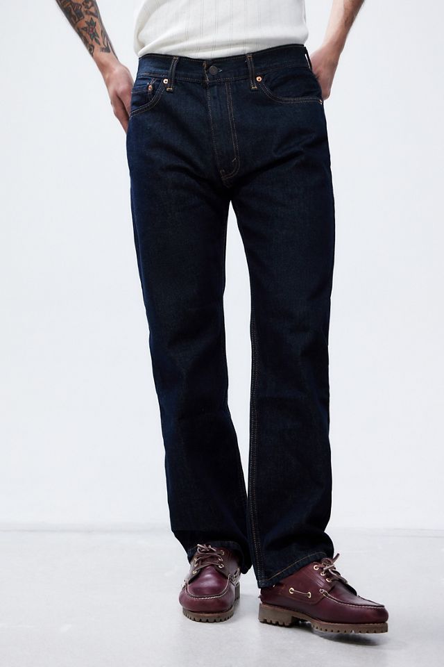 Levi's Rinse Denim 555 Relaxed Jeans | Urban Outfitters UK