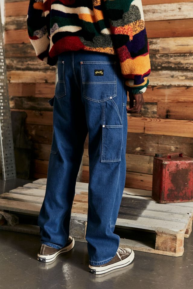 Stan Ray Double Knee Vintage Stonewash Denim Jeans | Urban Outfitters UK