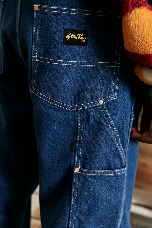 Stan Ray Double Knee Vintage Stonewash Denim Jeans | Urban Outfitters UK