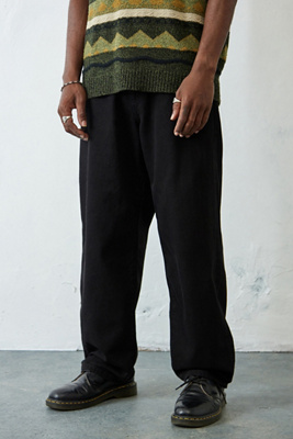 Stan Ray Washed Black Wide 5 Jeans | Urban Outfitters UK