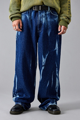 BDG Blue Marble Jack Jeans | Urban Outfitters UK
