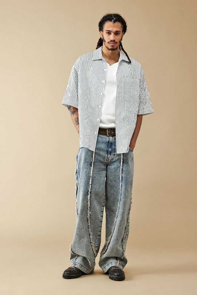 BDG Neo Twist Seam Skate Raw Denim Jeans | Urban Outfitters UK