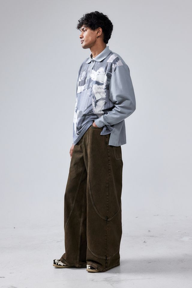 Basic Pleasure Mode UO Exclusive Brown Tint Jeans | Urban Outfitters UK