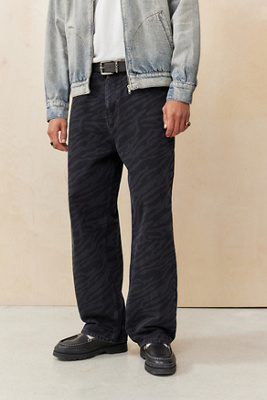 BDG Jack Zebra Print Lasor Jeans | Urban Outfitters UK