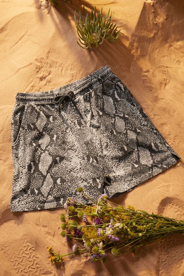 iets frans... Snake Print Jersey Shorts | Urban Outfitters UK