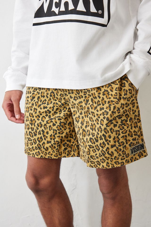 Vision Street Wear Jinx Leopard Print Skate Shorts | Urban Outfitters UK