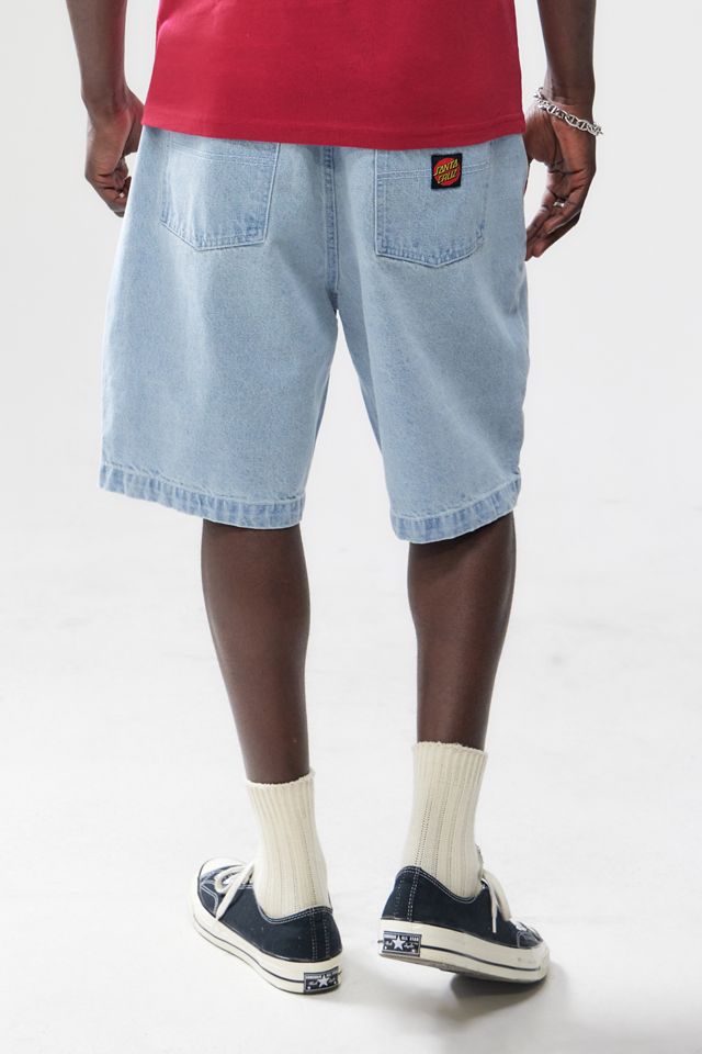 Santa Cruz Stonewash Big Shorts | Urban Outfitters UK