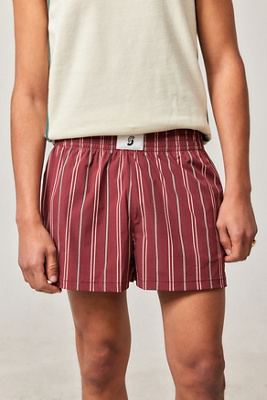 Standard Cloth Rust Boxer Shorts | Urban Outfitters UK