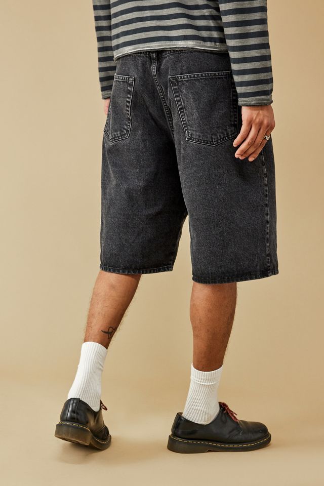 BDG Jack Washed Black Denim Scorpion Denim Shorts | Urban Outfitters UK
