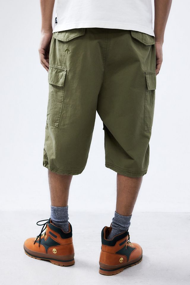 Temp Surf Co UO Exclusive Green Cargo Shorts | Urban Outfitters UK