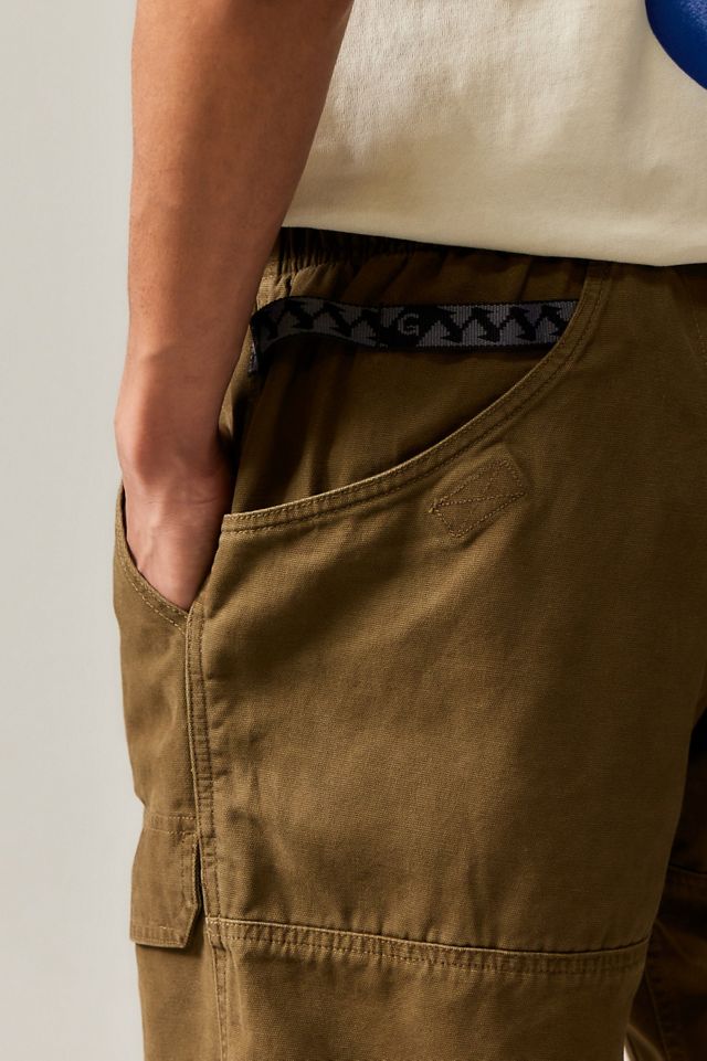 Gramicci Dusted Olive Canvas EQT Shorts | Urban Outfitters UK