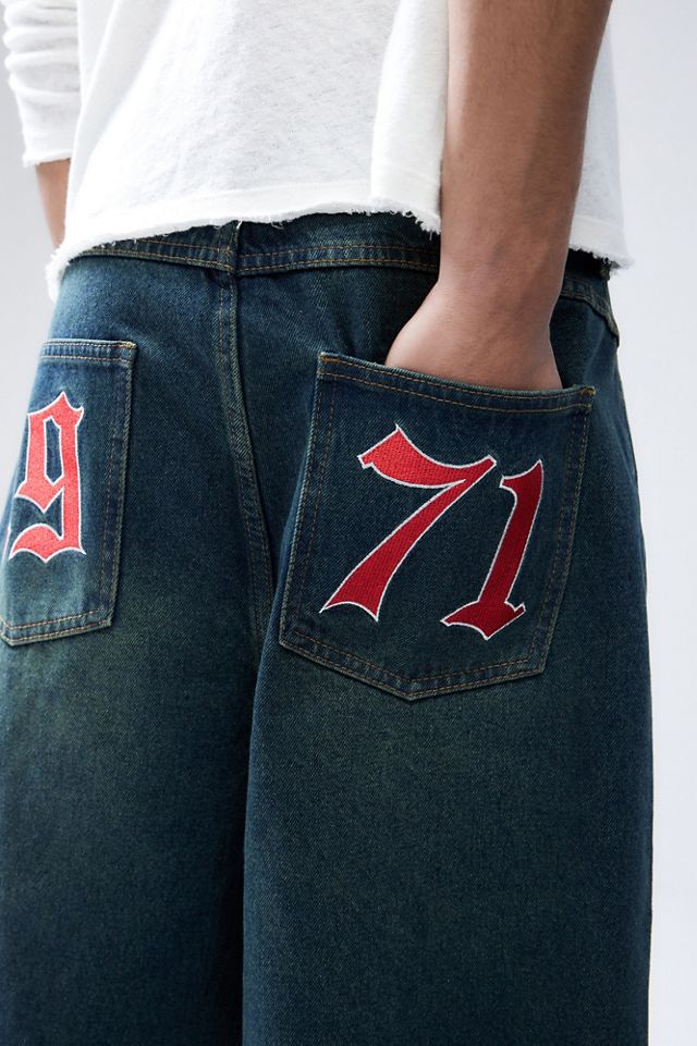 Ed Hardy UO Exclusive Green Tint Double Knee Shorts | Urban Outfitters IT