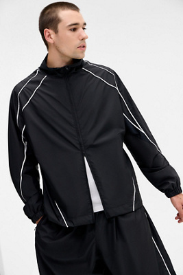 Jaded London Black Vapor Track Top | Urban Outfitters UK