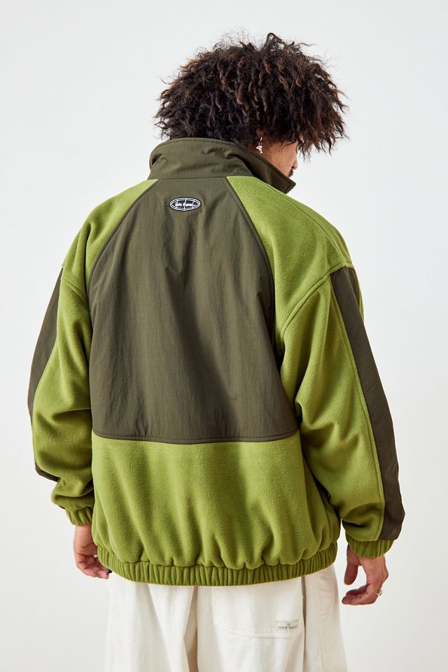 iets frans... Green Retro Fleece | Urban Outfitters UK