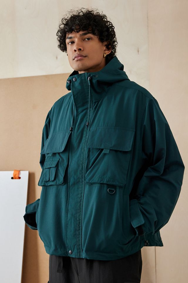 iets frans... Teal High Tech Anorak | Urban Outfitters UK