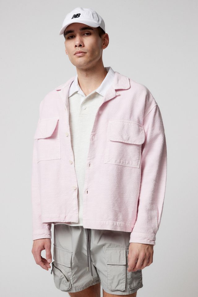 Standard Cloth Textured Shacket | Urban Outfitters UK