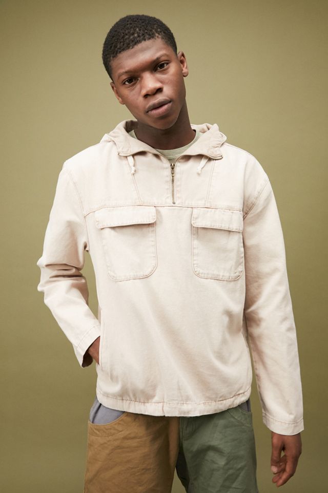 Long Gone Stone Wash Cagoule Jacket | Urban Outfitters UK