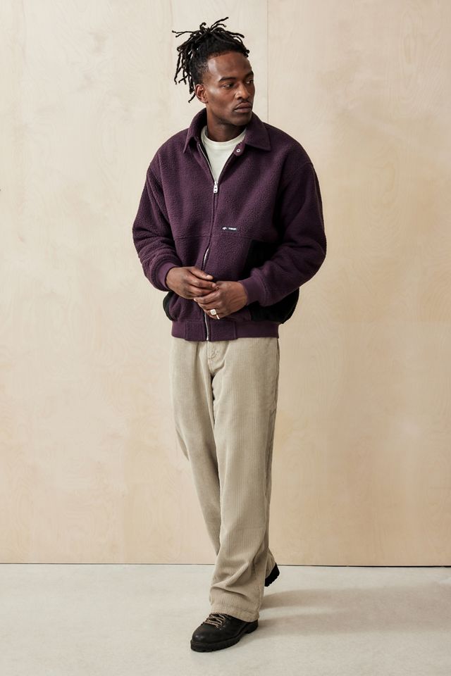 Temp Surf Co UO Exclusive Purple Fleece Jacket | Urban Outfitters UK