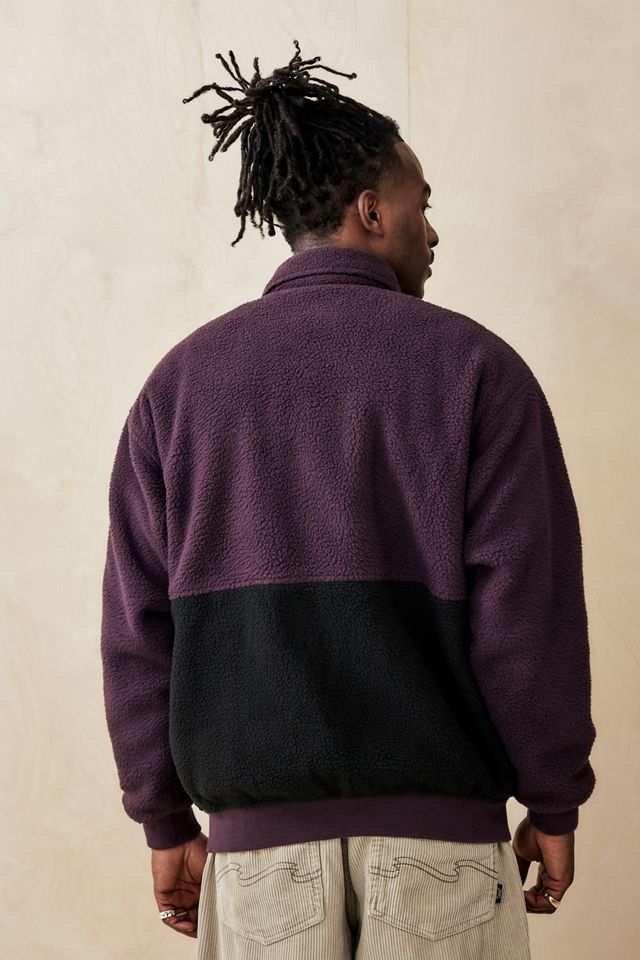 Veste en polaire violette exclusive UO Temp Surf Co | Urban Outfitters FR