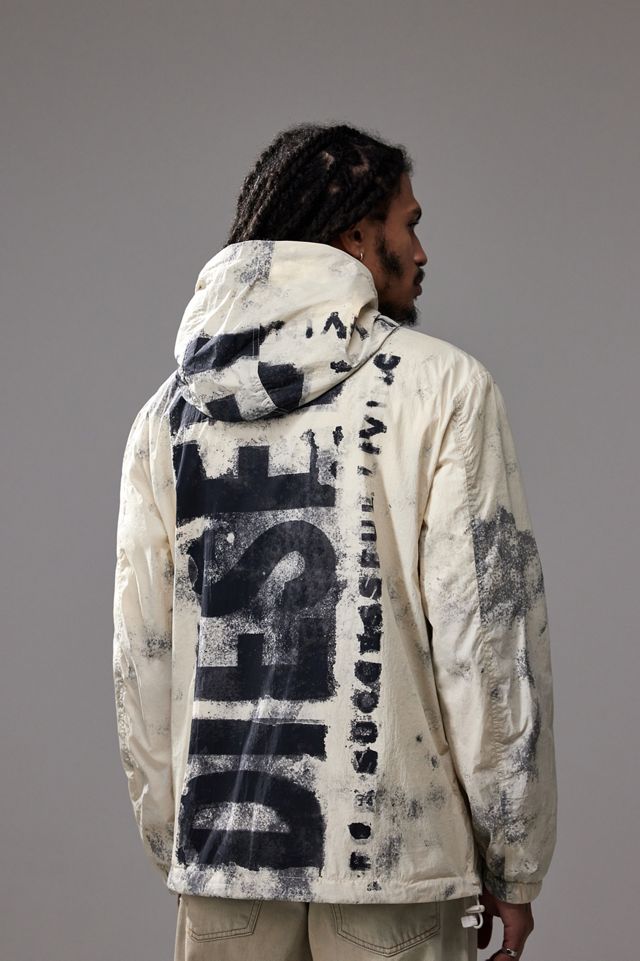 Diesel J-Warrett-Logo Windbreaker | Urban Outfitters UK