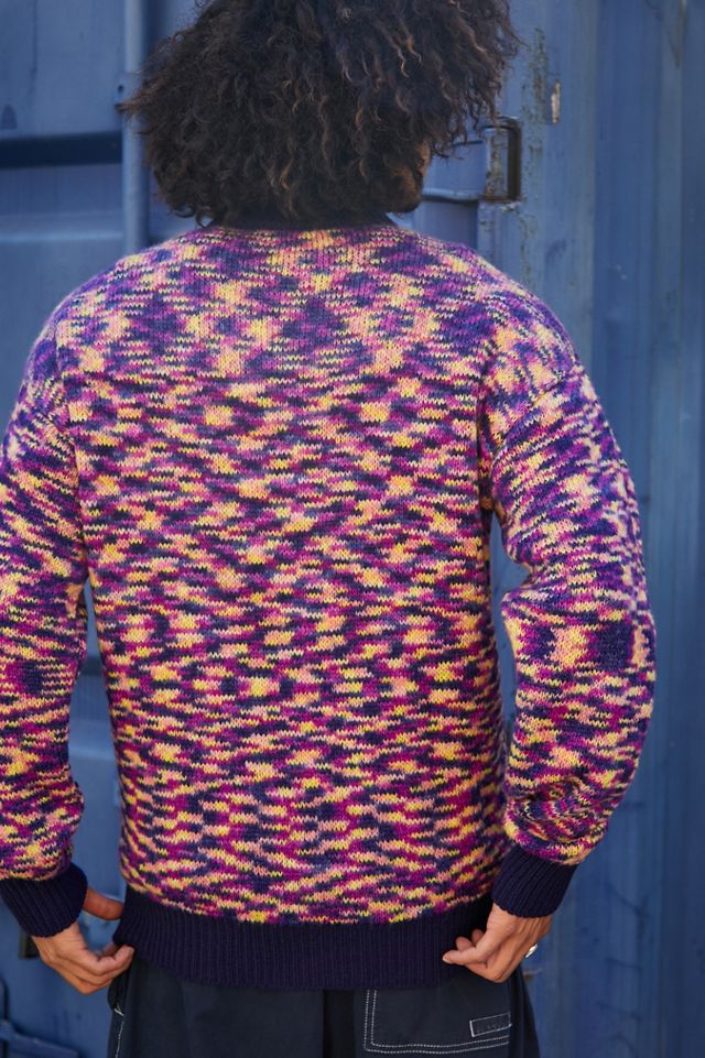 Iets Frans Space Dye Mock Neck Jumper Urban Outfitters Uk