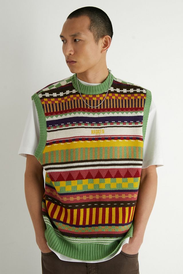 The Ragged Priest Multicolour Knit Vest | Urban Outfitters UK