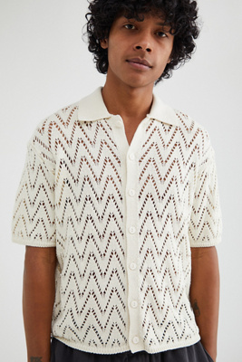 BDG Ivory Define Polo Shirt | Urban Outfitters UK