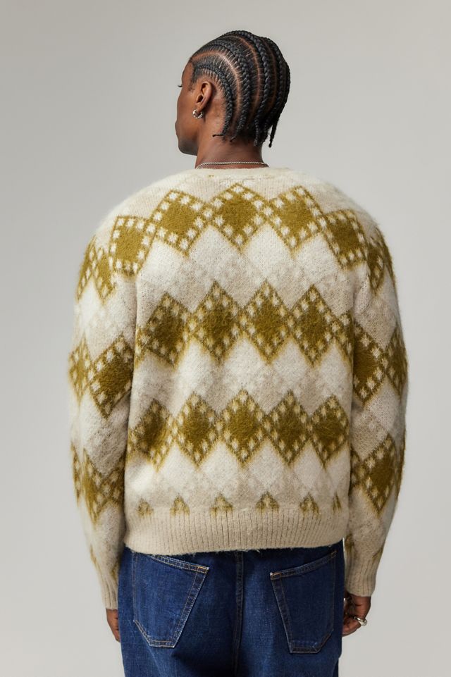 BDG Brushed Diamond Cardigan | Urban Outfitters UK