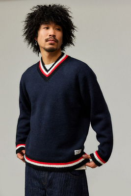 BDG V-Neck Knit Jumper | Urban Outfitters UK