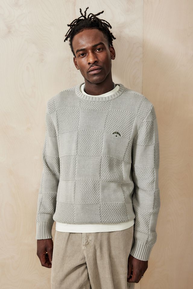 Temp Surf Co UO Exclusive Check Knit Jumper | Urban Outfitters UK