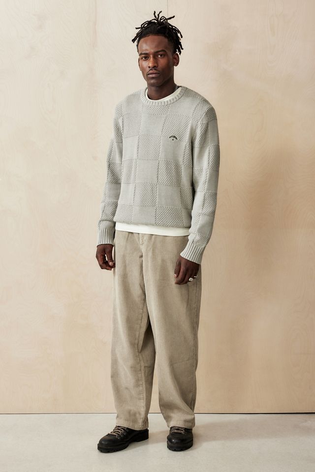 Temp Surf Co UO Exclusive Check Knit Jumper | Urban Outfitters UK