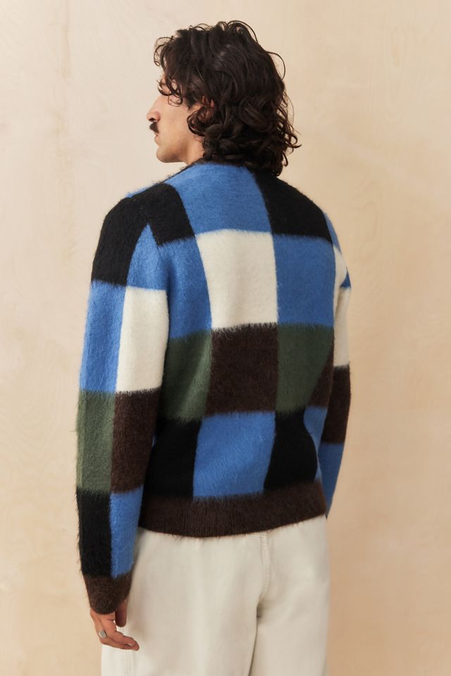 Loom Patchwork Brushed Jumper | Urban Outfitters UK