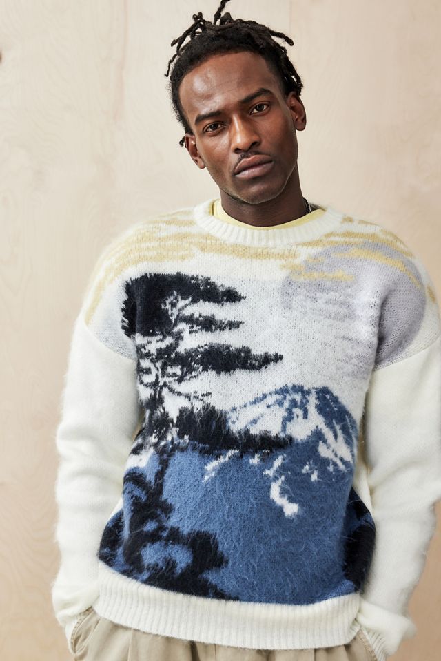 UO Asiatic Landscape Knit Jumper | Urban Outfitters UK